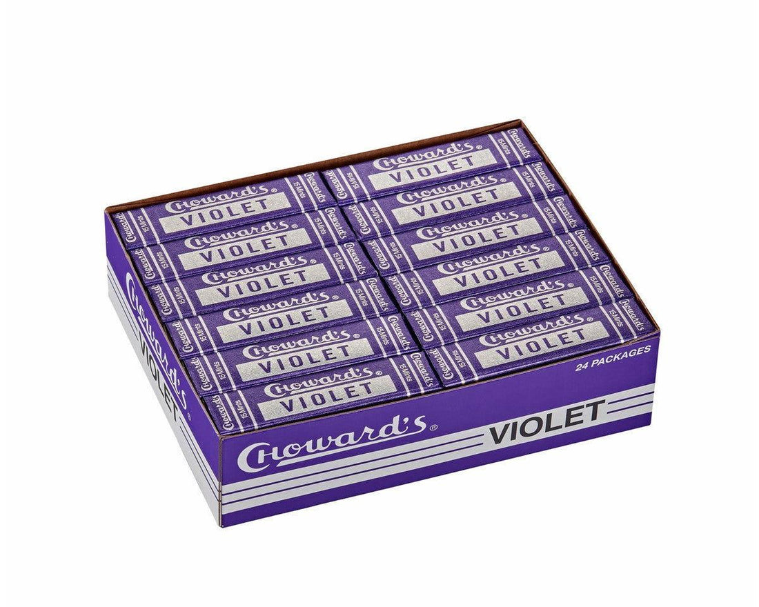 Choward's Violet Mints - 24 / Box – Candy Favorites