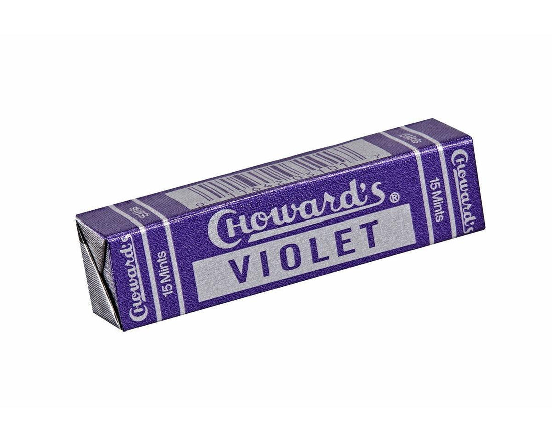 Choward's Violet Mints - 24 / Box – Candy Favorites