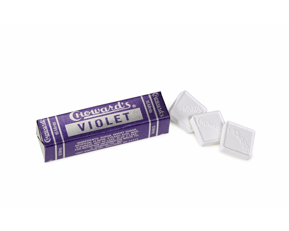 Choward's Violet Mints - 24 / Box – Candy Favorites