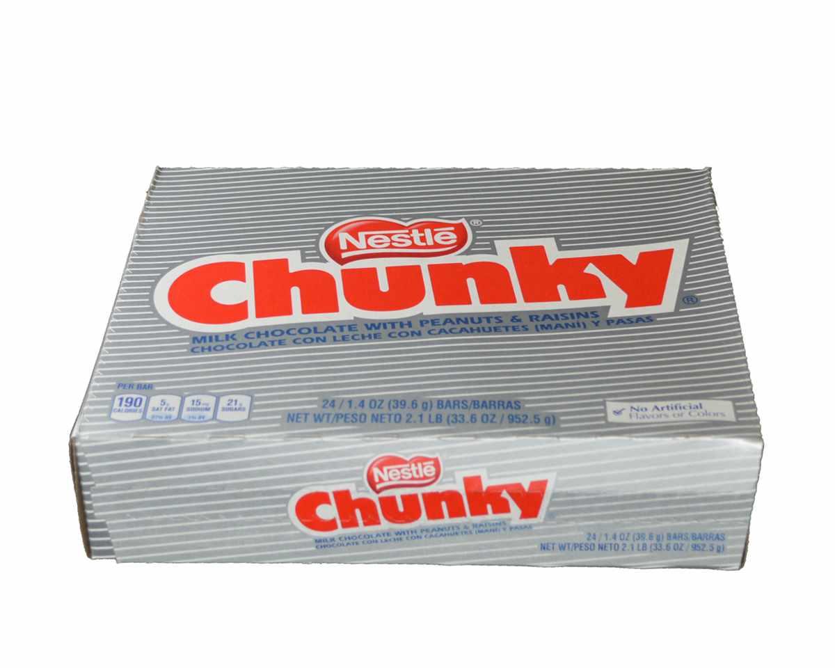 Chunky Candy Bar - 24 / Box – Candy Favorites
