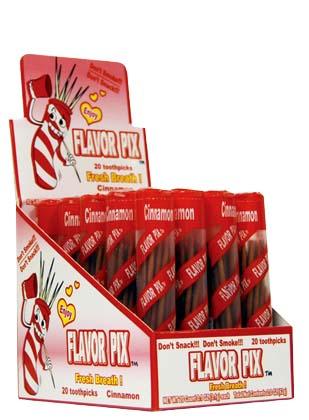 Cinnamon Flavored Toothpicks - 20 / Box – Candy Favorites
