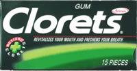 Clorets Chewing Gum - 12 / Box – Candy Favorites