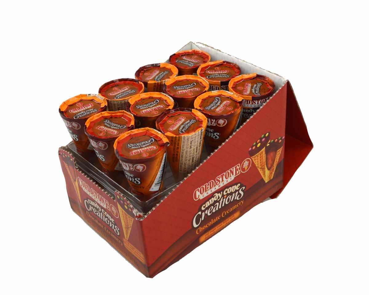Cold Stone "Chocolate Creamery" Candy Cone Creations - 12 / Box – Candy ...