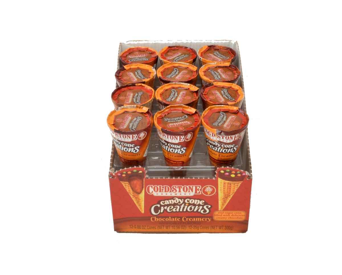 Cold Stone "Chocolate Creamery" Candy Cone Creations - 12 / Box – Candy ...