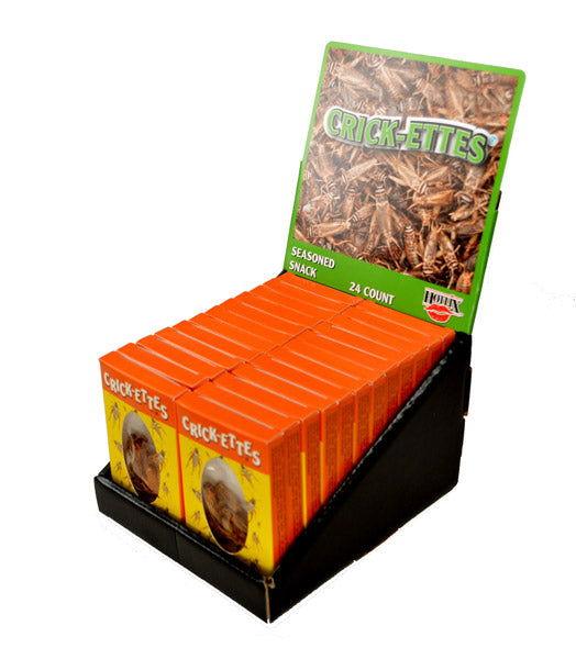 Crickettes Bacon and Cheese Seasoned Snacks - 24 / Box – Candy Favorites