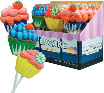 Cupcake Lollipops - 18 / Box – Candy Favorites