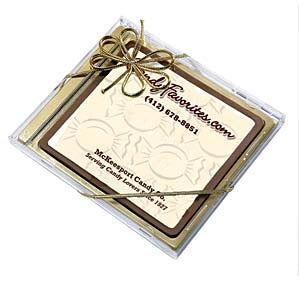 Edible Chocolate Solid Square CD Case - Custom – Candy Favorites