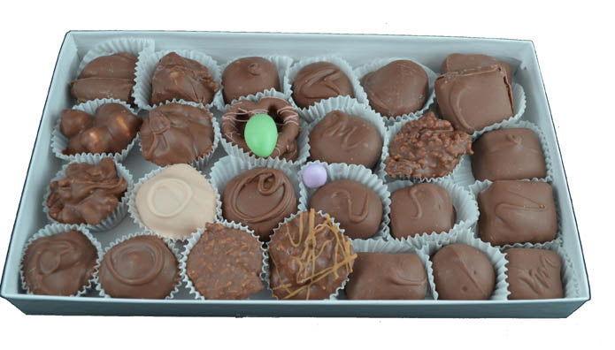 Deluxe Assorted Milk Chocolates - 1 Pound Gift Box – Candy Favorites