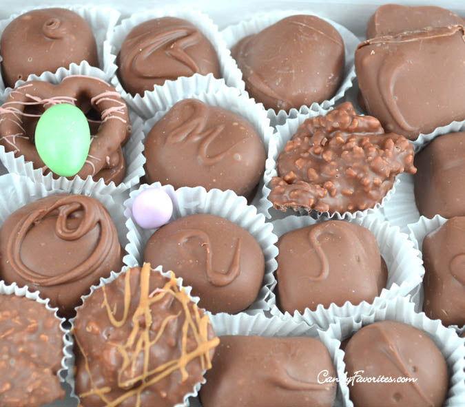 Deluxe Assorted Milk Chocolates - 1 Pound Gift Box – Candy Favorites