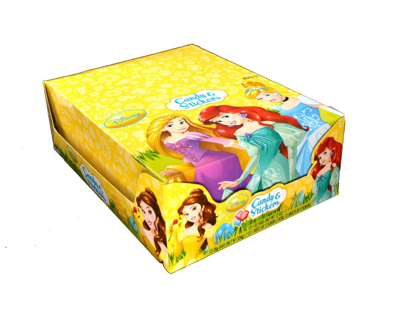 Disney Princess Candy Filled Plastic Egg- 12 / Box – Candy Favorites
