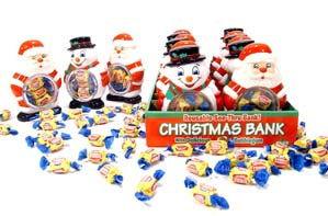 Dubble Bubble - Santa and Snowman Bubble Gum Banks – Candy Favorites