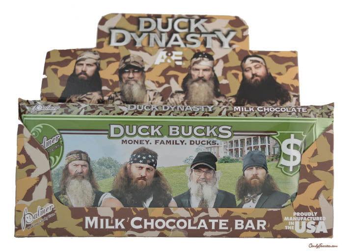 Duck Dynasty Milk Chocolate "Duck Bucks" Candy Bar - 12 / Box – Candy ...