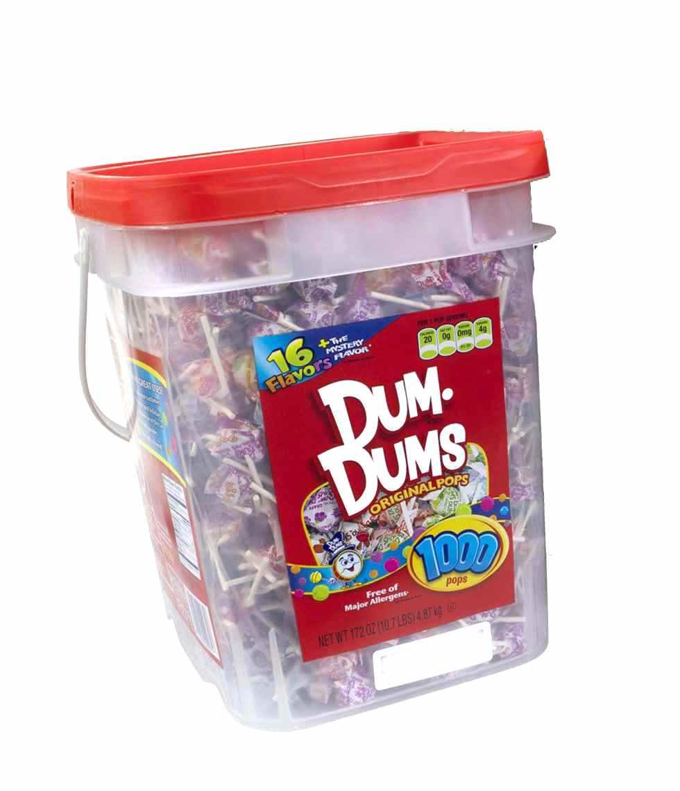 Dum Dum Pops 1000 Count Tubs - 1 Unit – Candy Favorites