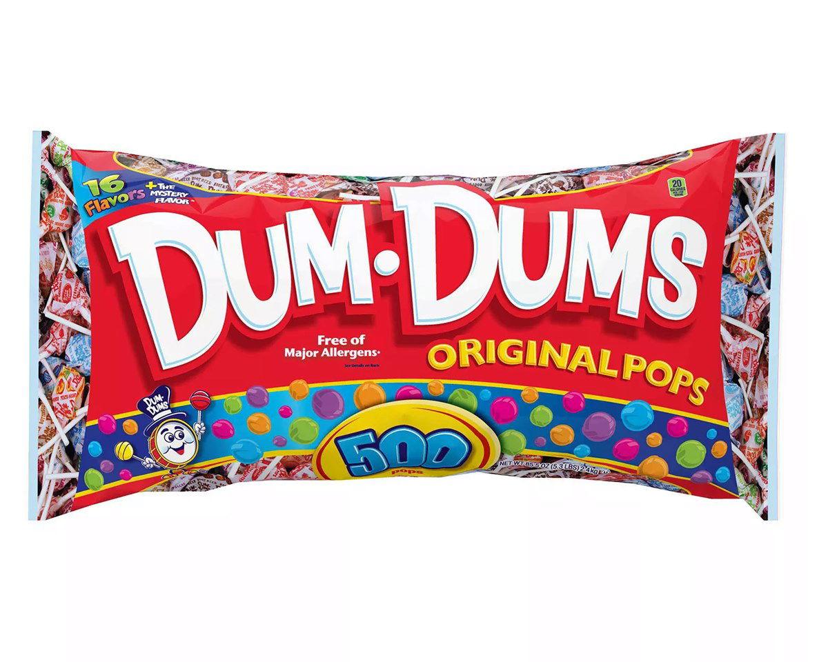 Dum Dums Original Mix 500 Count Bag - 1 Unit | Net Weight 85.5 oz ...