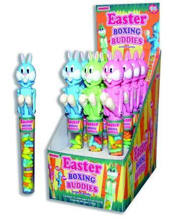 Easter Boxing Bunnies with Candy – Candy Favorites