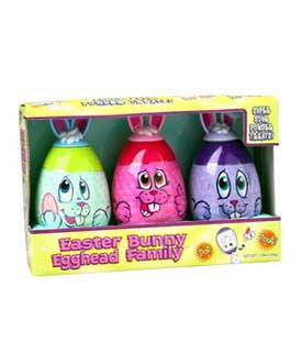 Easter Bunny Egghead Family – Candy Favorites