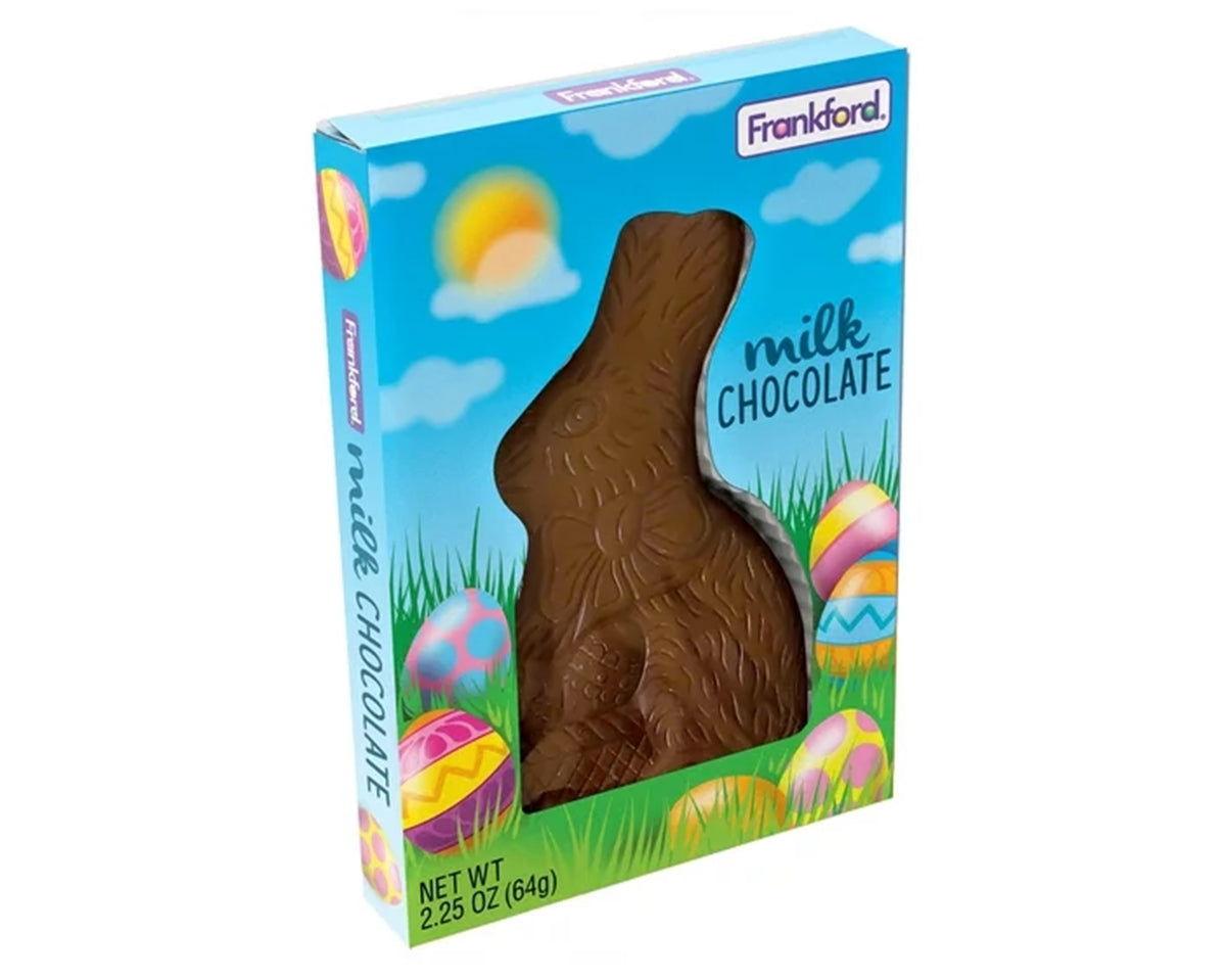 Easter Milk Chocolate Rabbit 2.25 oz.| Frankford - 18 / Box – Candy ...