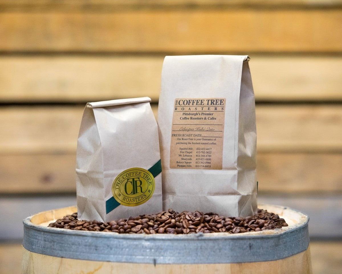 Ethiopia Suke Quto Gourmet Coffee | Coffee Tree Roasters - 1 lb ...