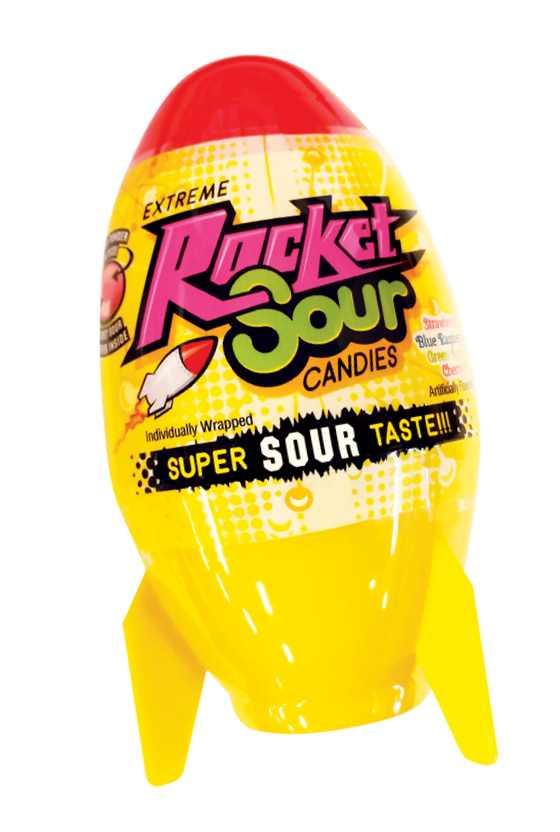 Foreign Candy Extreme Rocket Sour Candies - 15 / Box – Candy Favorites