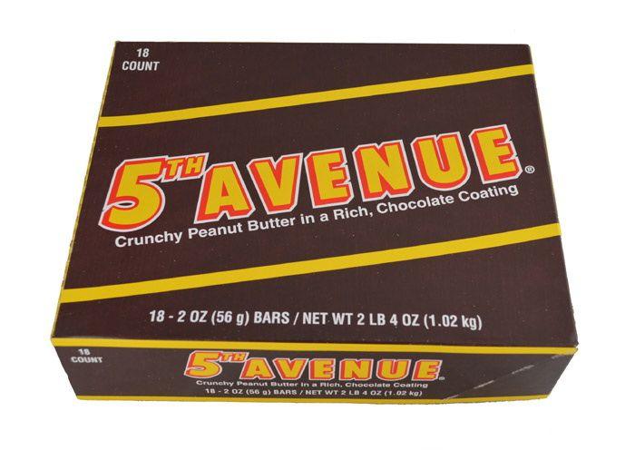 Fifth Avenue Candy Bars - 18 / Box – Candy Favorites