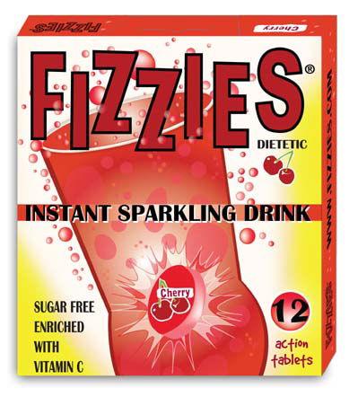 Fizzies Cherry Drink Tablets - 6 / Box – Candy Favorites