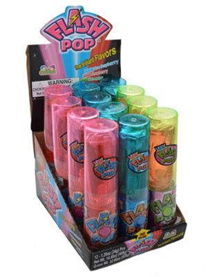 Flash Pops Lollipops - 12 / Box – Candy Favorites