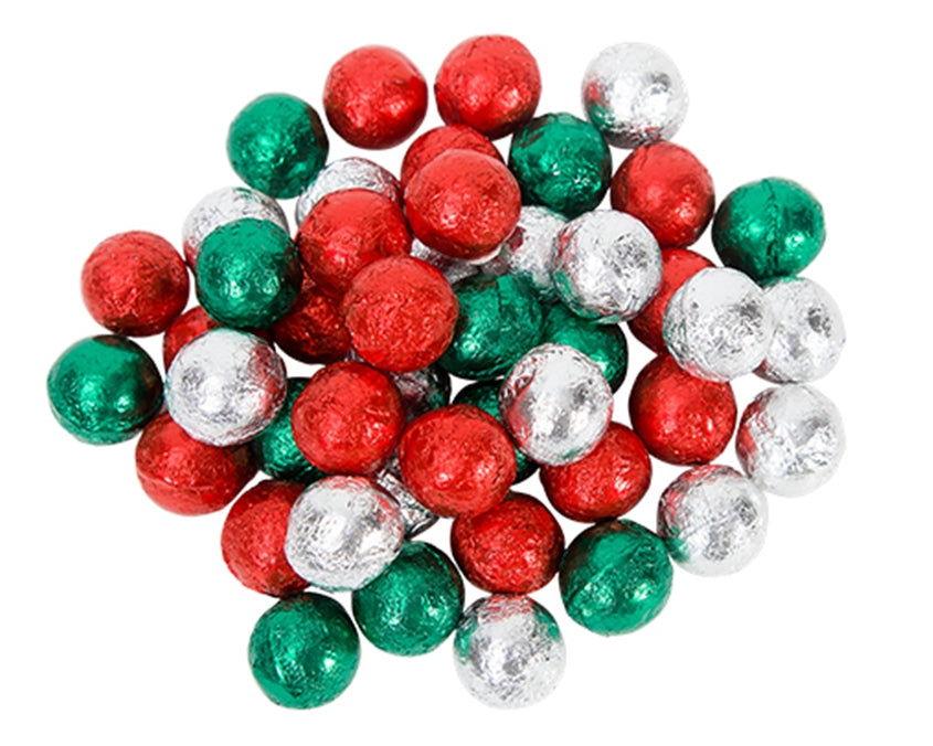 Foil Wrapped Christmas Chocolate Balls - 5 lbs. – Candy Favorites
