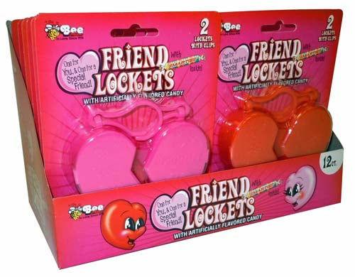 Friend Lockets filled with Smarties Candy Roll Wafers - 12 / Box ...