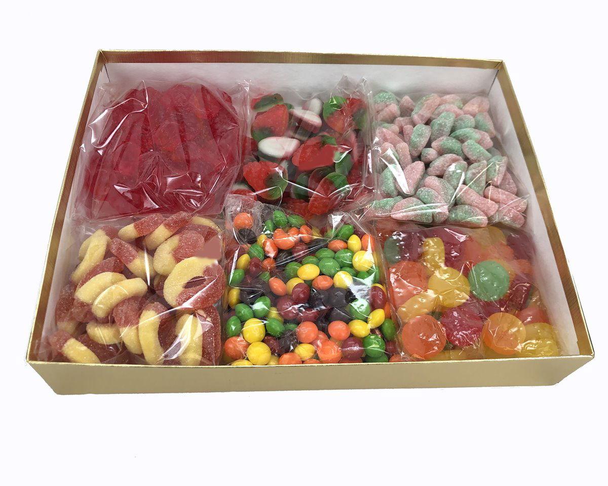 Fruity Candy Lovers Gift Box – 1 Unit | Juju Coins, Raspberries, Gummi ...