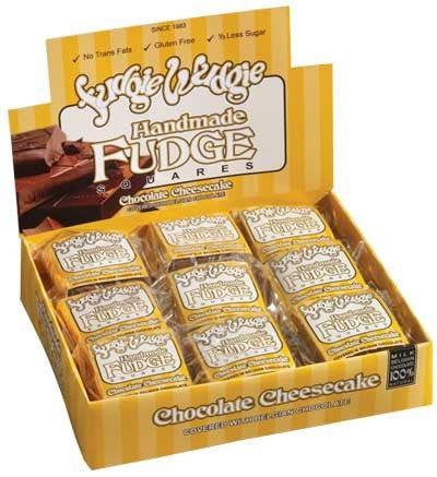 Fudgie Wudgie Chocolate Cheesecake Fudge Squares – Candy Favorites