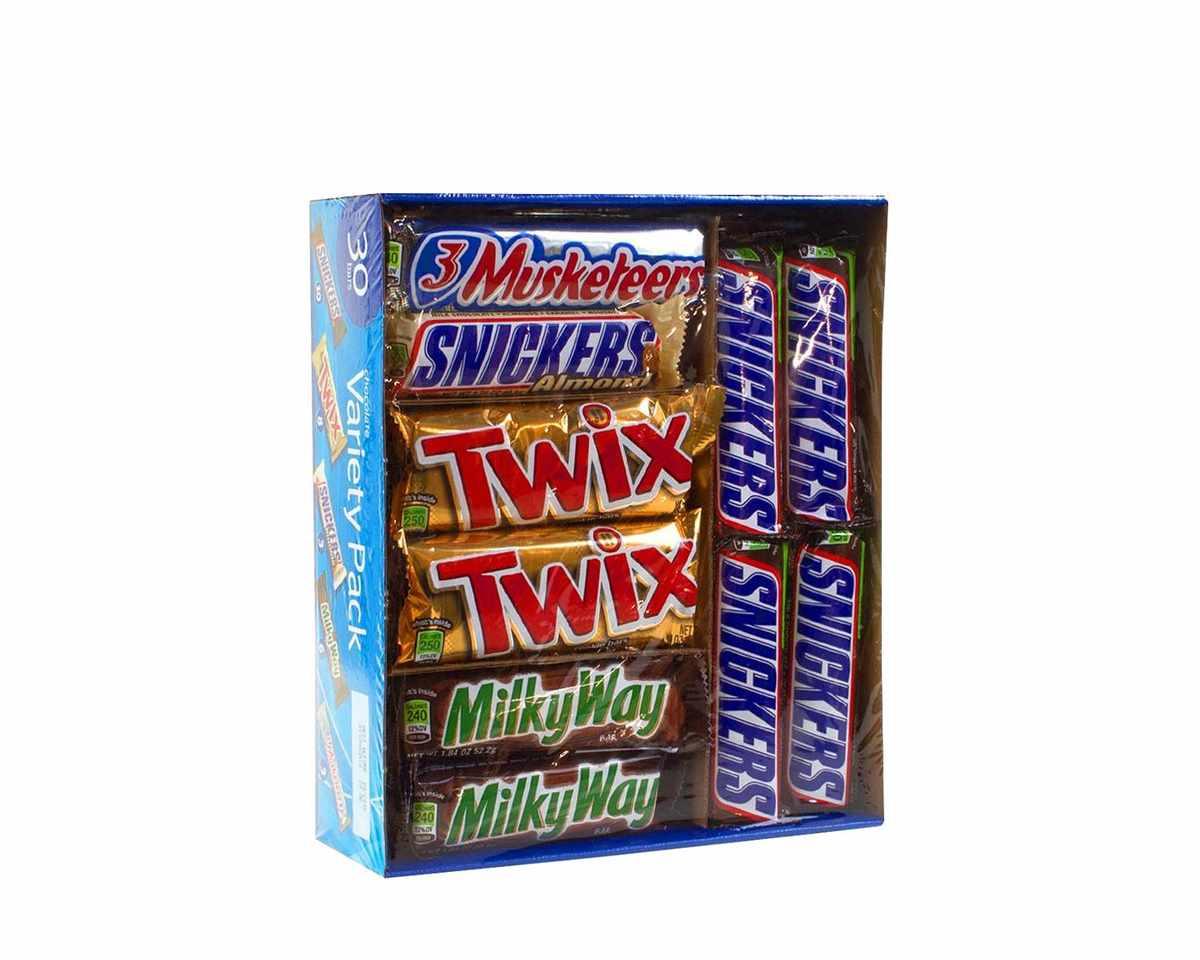 Full Size Chocolate Mars Variety Pack - 30 / Box – Candy Favorites