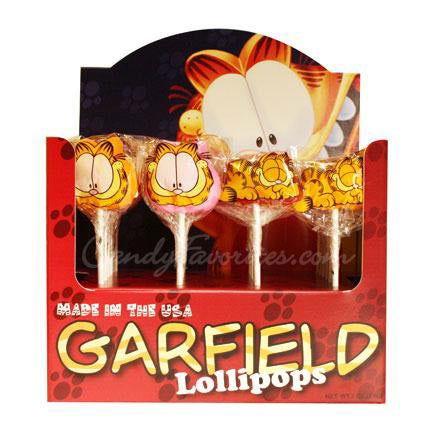Garfield Lollipops - 24 / Box – Candy Favorites