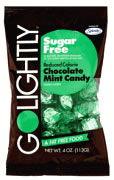 Go Lightly Sugarfree Chocolate Mint Drops - 12 Bags / Box – Candy Favorites