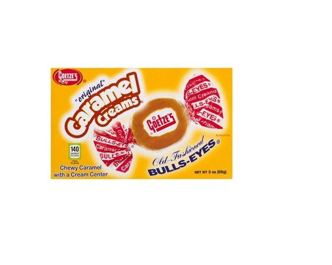 Goetzes Caramel Creams 3 oz. Theater Box - 12 / Box – Candy Favorites