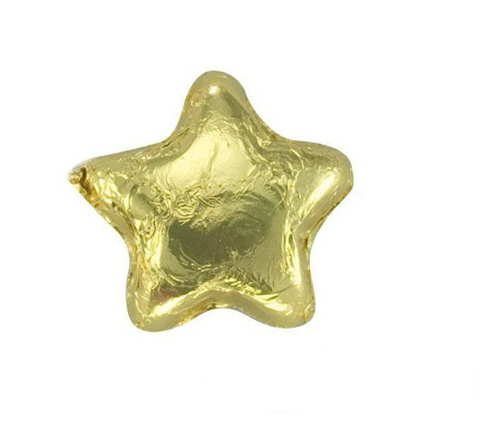 Gold Foil Wrapped Chocolate Stars - 2 lb. – Candy Favorites