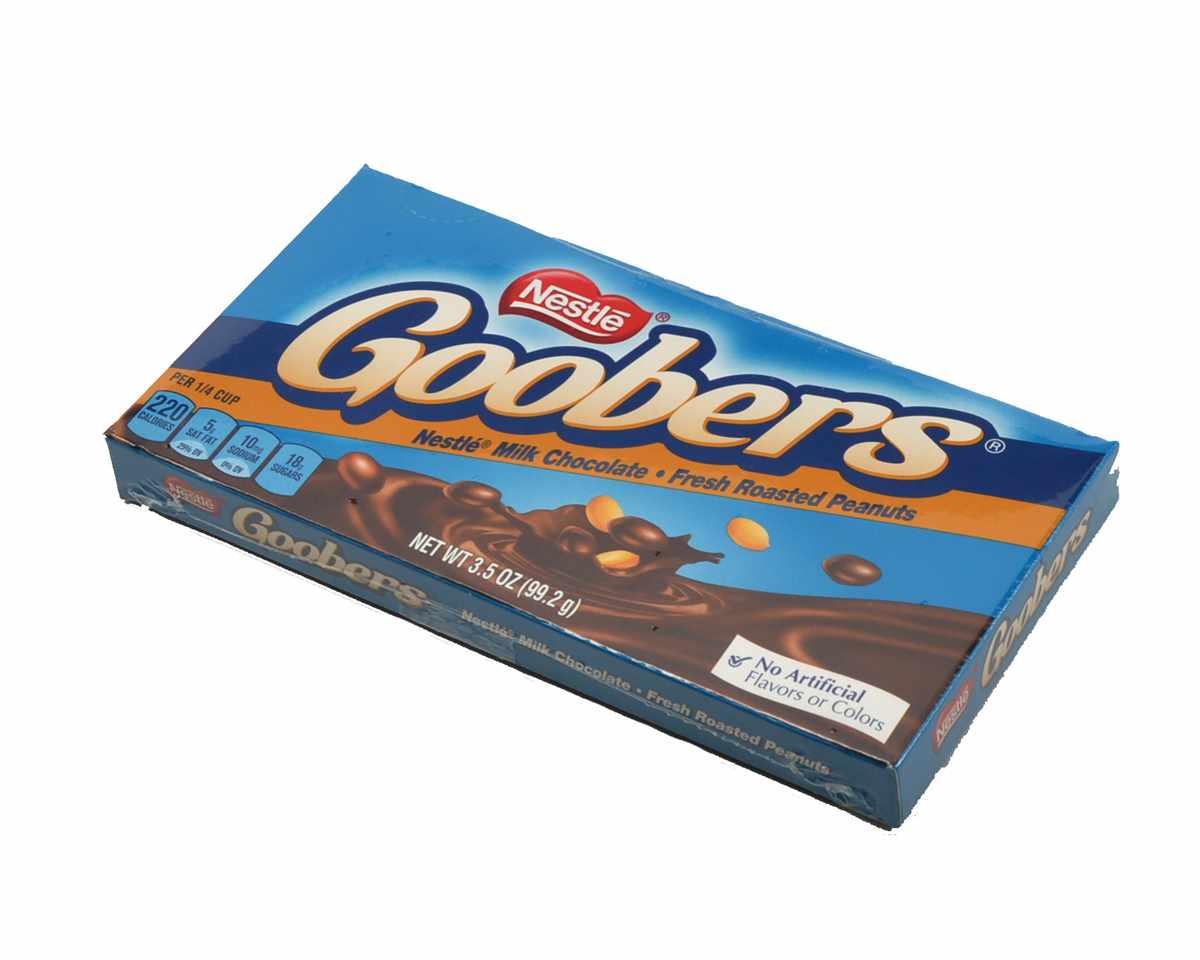 Goobers "On The Go" 3.5 Ounce Concession Box - 15/ Case – Candy Favorites
