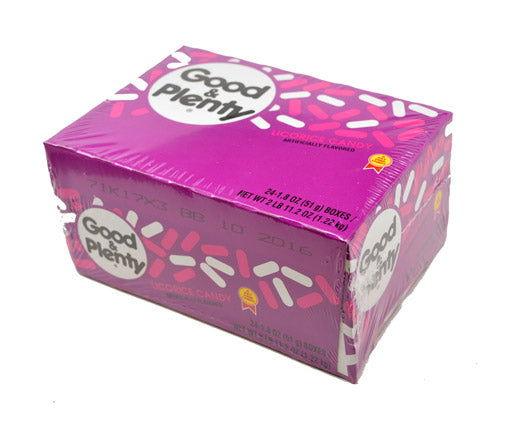 Licorice Candy In Old Boxes Wholesale Apothecary Jar Good & Plenty