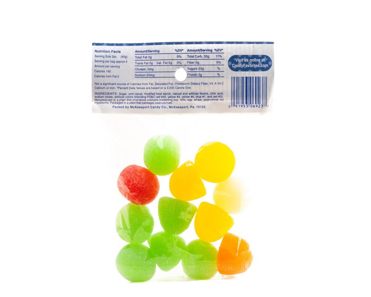 Large Gum Drops 7 Ounce Peg Bags - 8 / Box – Candy Favorites