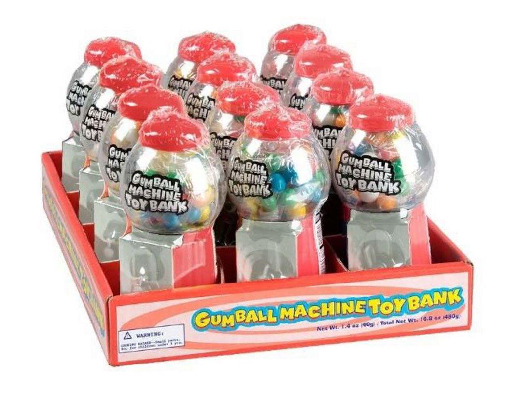Gumball Machine Toy Bank - 12 / Box – Candy Favorites