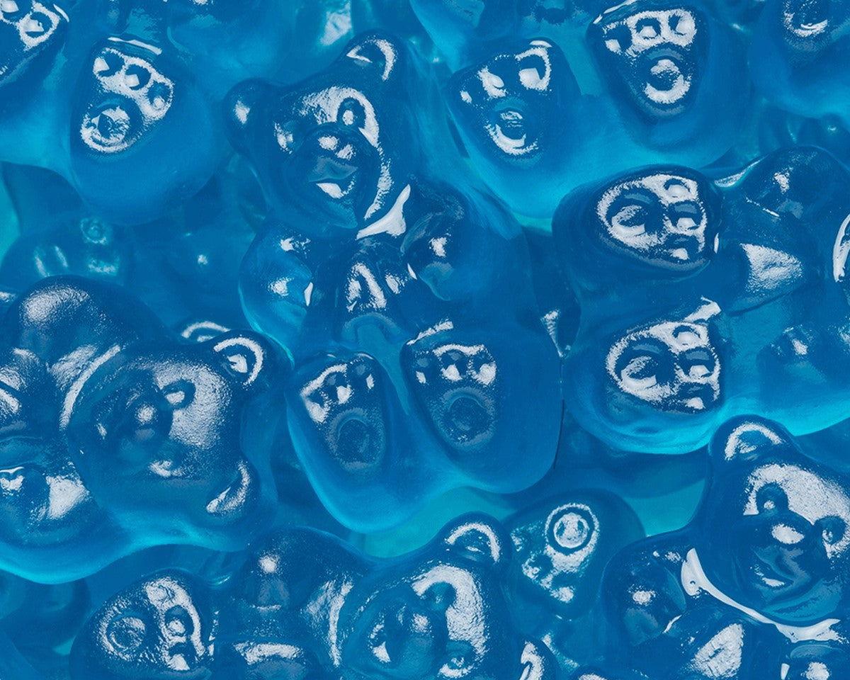 Blue Raspberry Gummi Bears - 5 lb. – Candy Favorites
