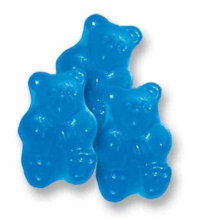 Blue Raspberry Gummi Bears - 5 lb. – Candy Favorites