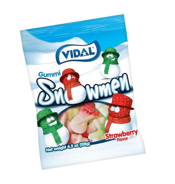 Gummi Christmas Sugar Snowmen 3.5 oz. Bags |Apple & Strawberry - 14 ...