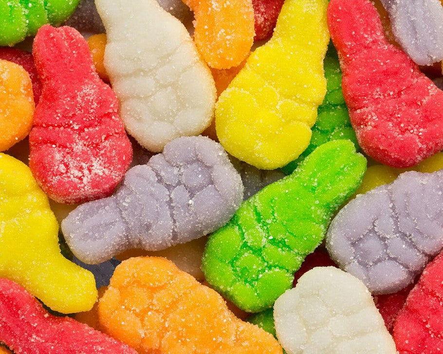 Hand Packed Gummi Sanded Bunnies Flat Bags - 8 / Box – Candy Favorites