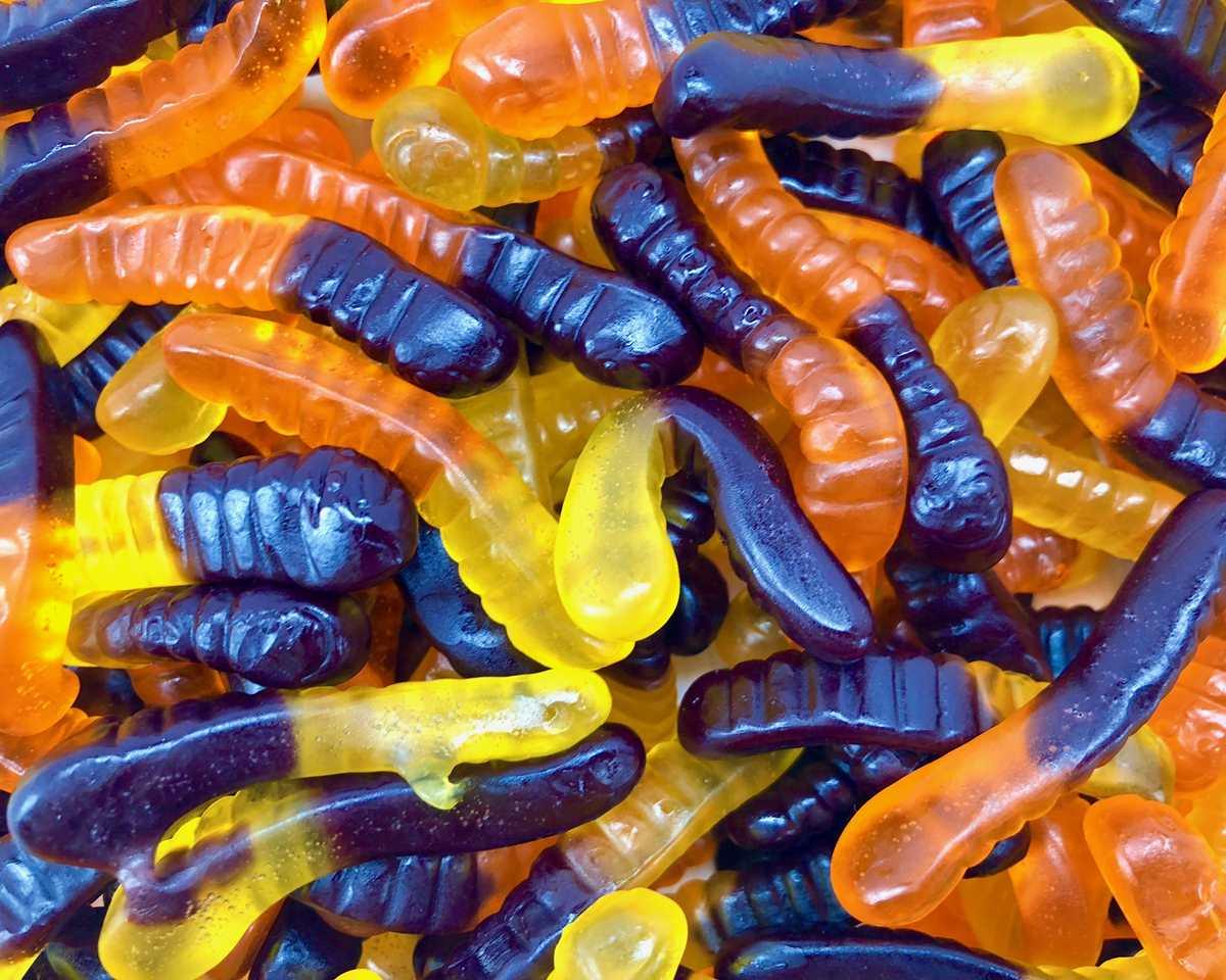 Halloween Gummi Mini Worms - 3 lb. – Candy Favorites