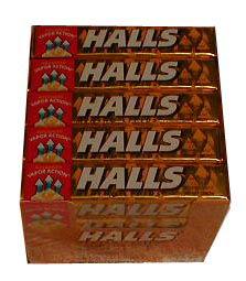 Halls Honey Lemon Cough Drops - 20 / Box – Candy Favorites