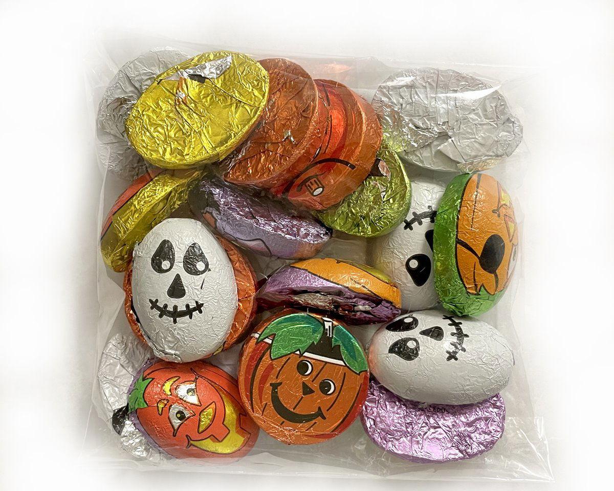 Hand-Packed Halloween Foil-Wrapped Chocolates - 8 / Box – Candy Favorites