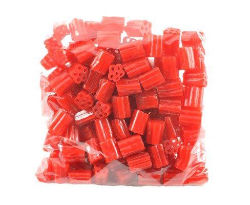 Hand Packed Red Licorice Bites 8 Ounce Bags - 8 / Box – Candy Favorites
