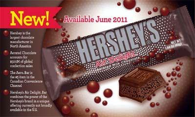 Hershey's Air Delight Aerated Milk Chocolate Bar - 24 / Box – Candy ...