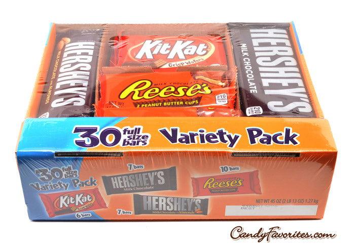 candy bars full size