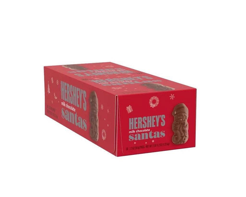 Hershey's Milk Chocolate 1.2 oz. Santas - 36 / Box – Candy Favorites